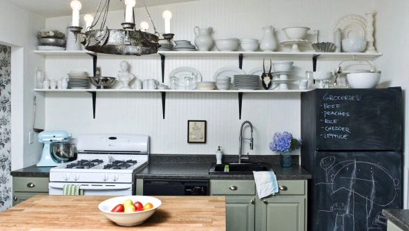 Smart and stylish kitchen rack ideas
