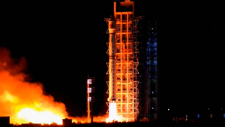 China launched Gaofen-12 Earth observation satellite, rocket shedding tiles