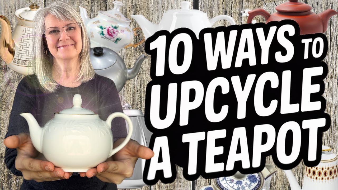 10 genius teapot upcycles you won't believe (so easy & clever!)