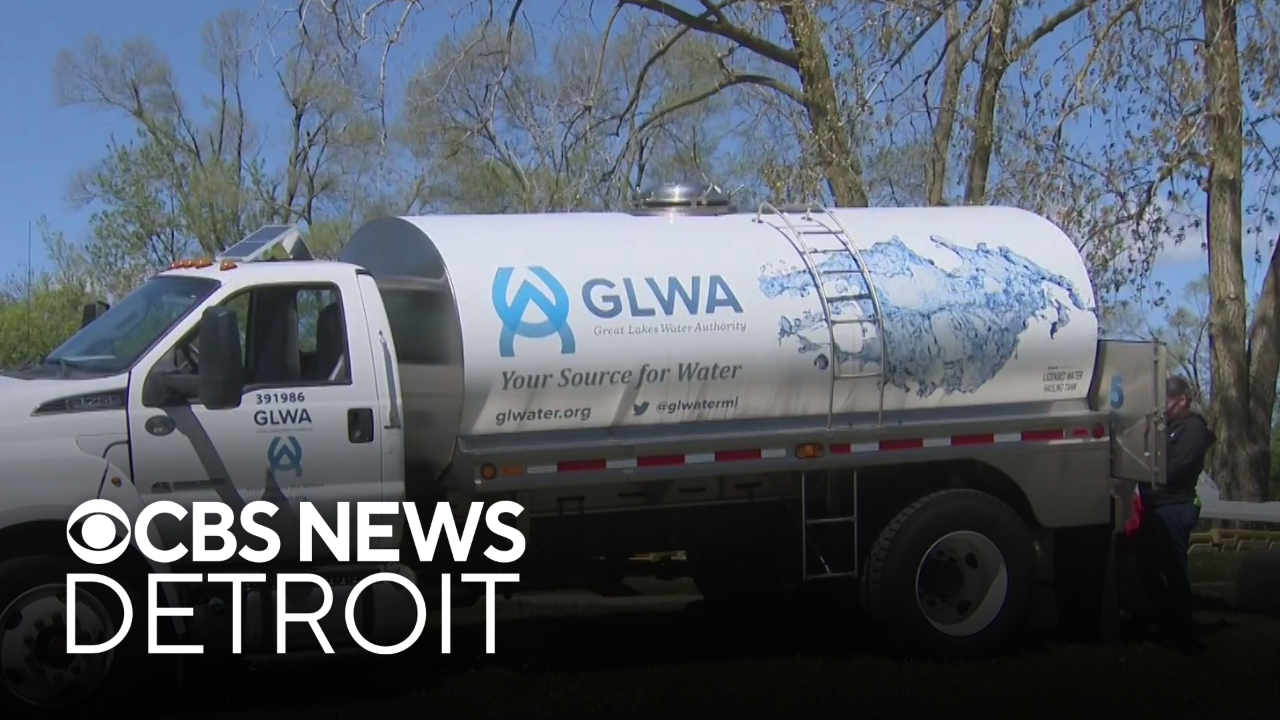 Water stations set up across Oakland County as crews work on main break