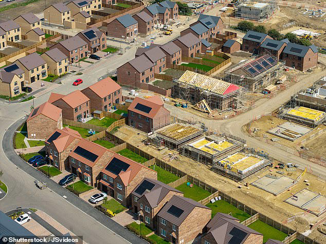 Off-plan sales of new-build homes fall to 12-year low in England and ...