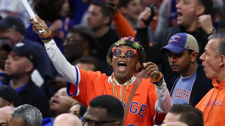 Knicks sweep Sixers: How New York fans invaded Philadelphia in Game 4 ...