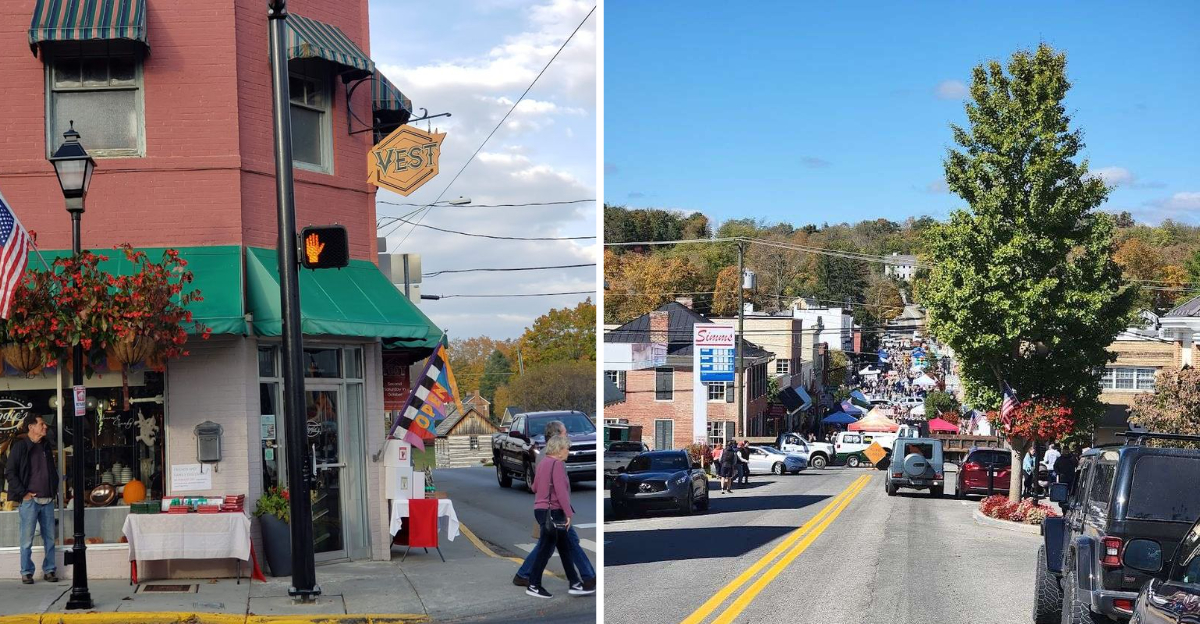 This slow-paced town in West Virginia offers a peaceful escape from stress