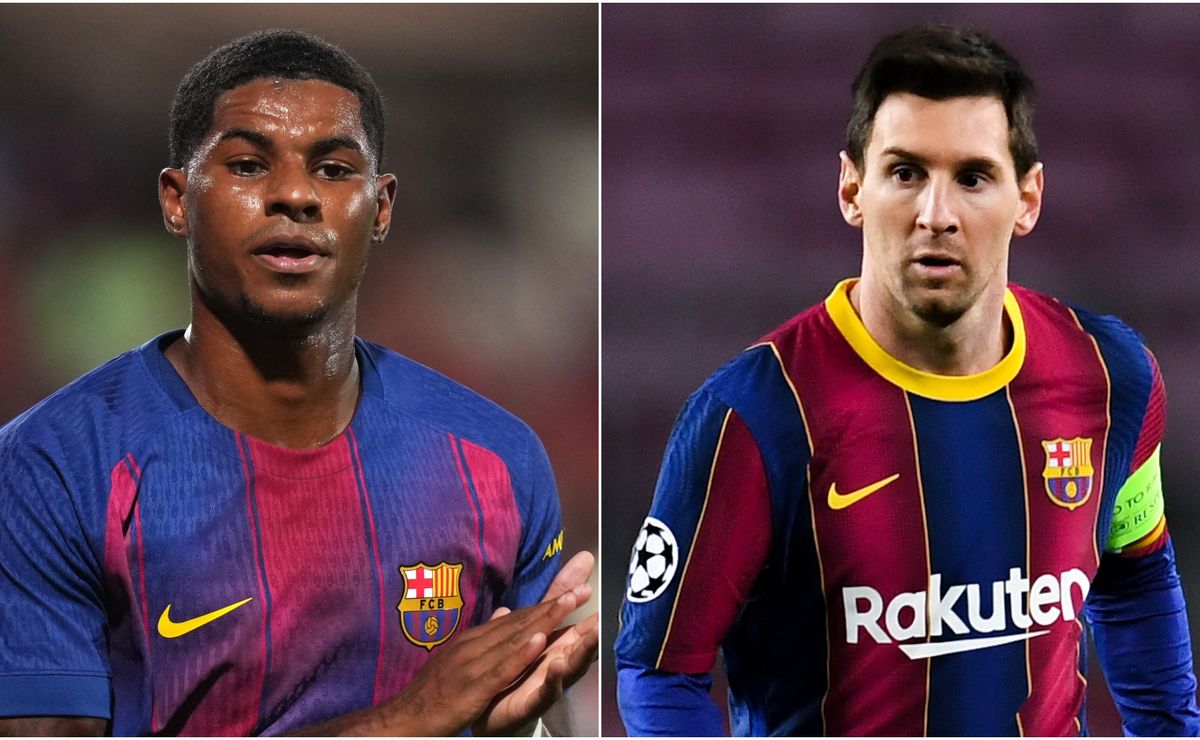 Marcus Rashford ends Lionel Messi’s status as Barcelona’s only free ...
