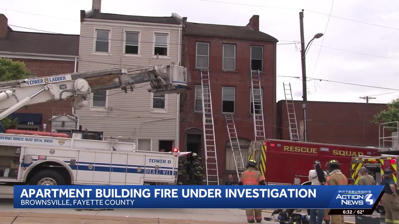 Two buildings damaged after 3-alarm fire breaks out in Fayette County