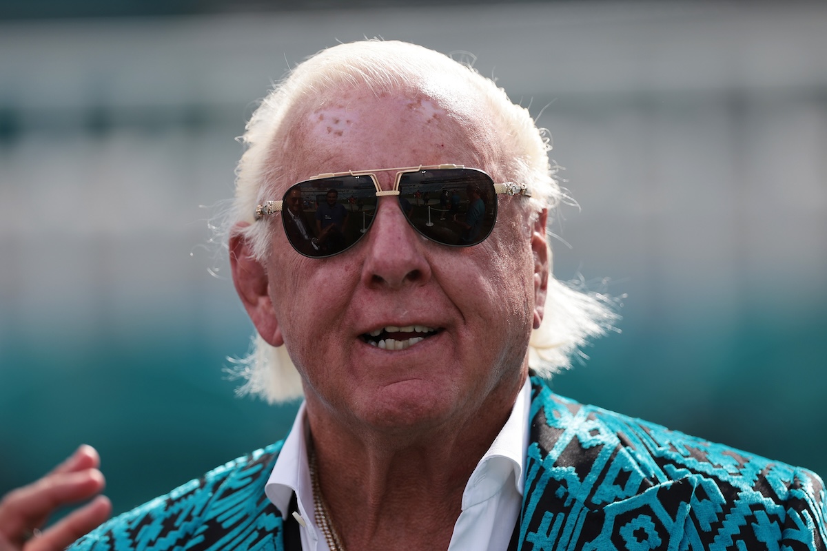 Ric Flair calls out Lakers' Luka Doncic for missing Thunder playoff series