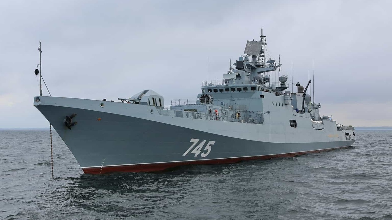 The Royal Navy tracked a Russian Navy flotilla for a whole month!