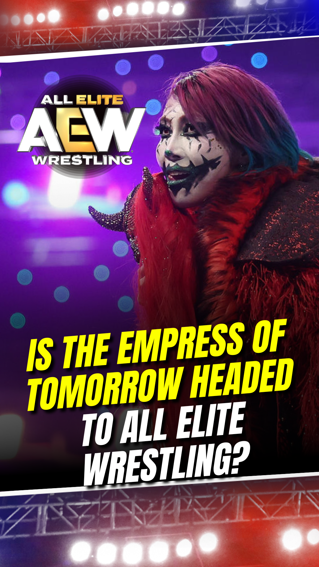 AEW rumors grow after Asuka retirement tease #Asuka #AEW #Wrestling