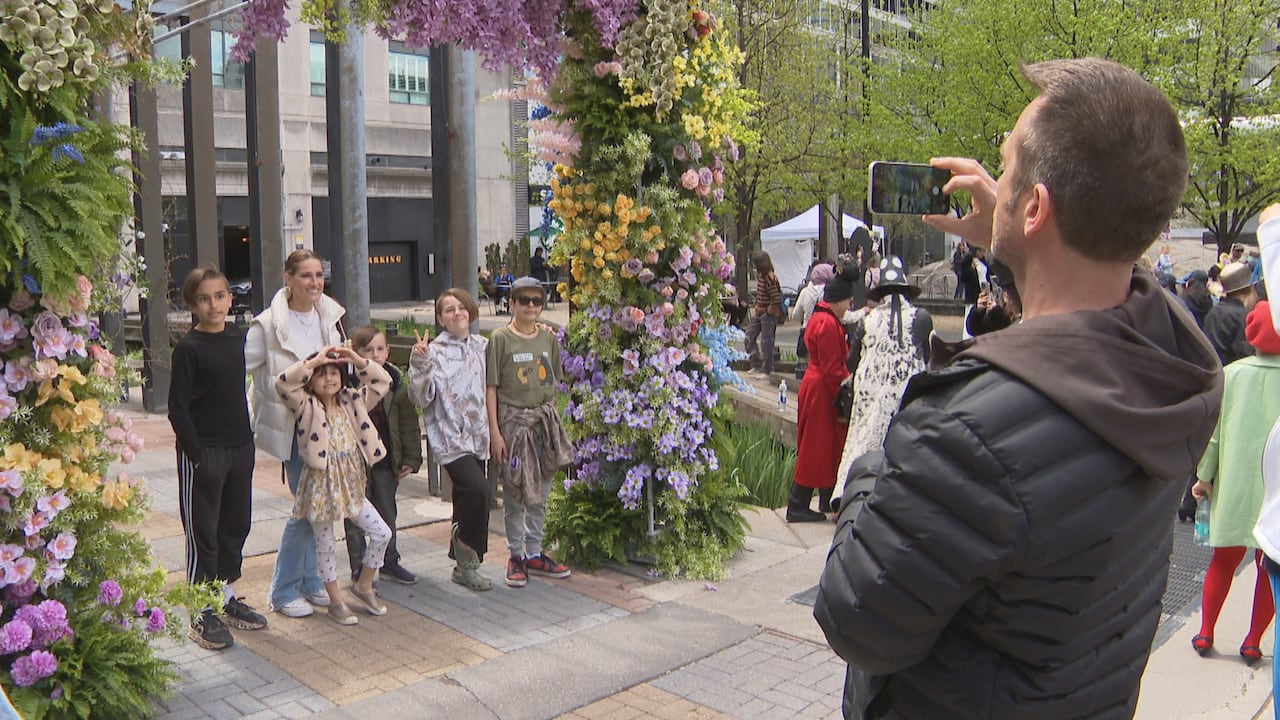 Sunny Sunday marked Mother's Day in Toronto