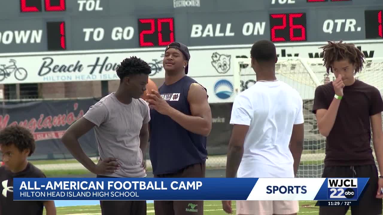 Hilton Head’s All-American football camp inspires young athletes