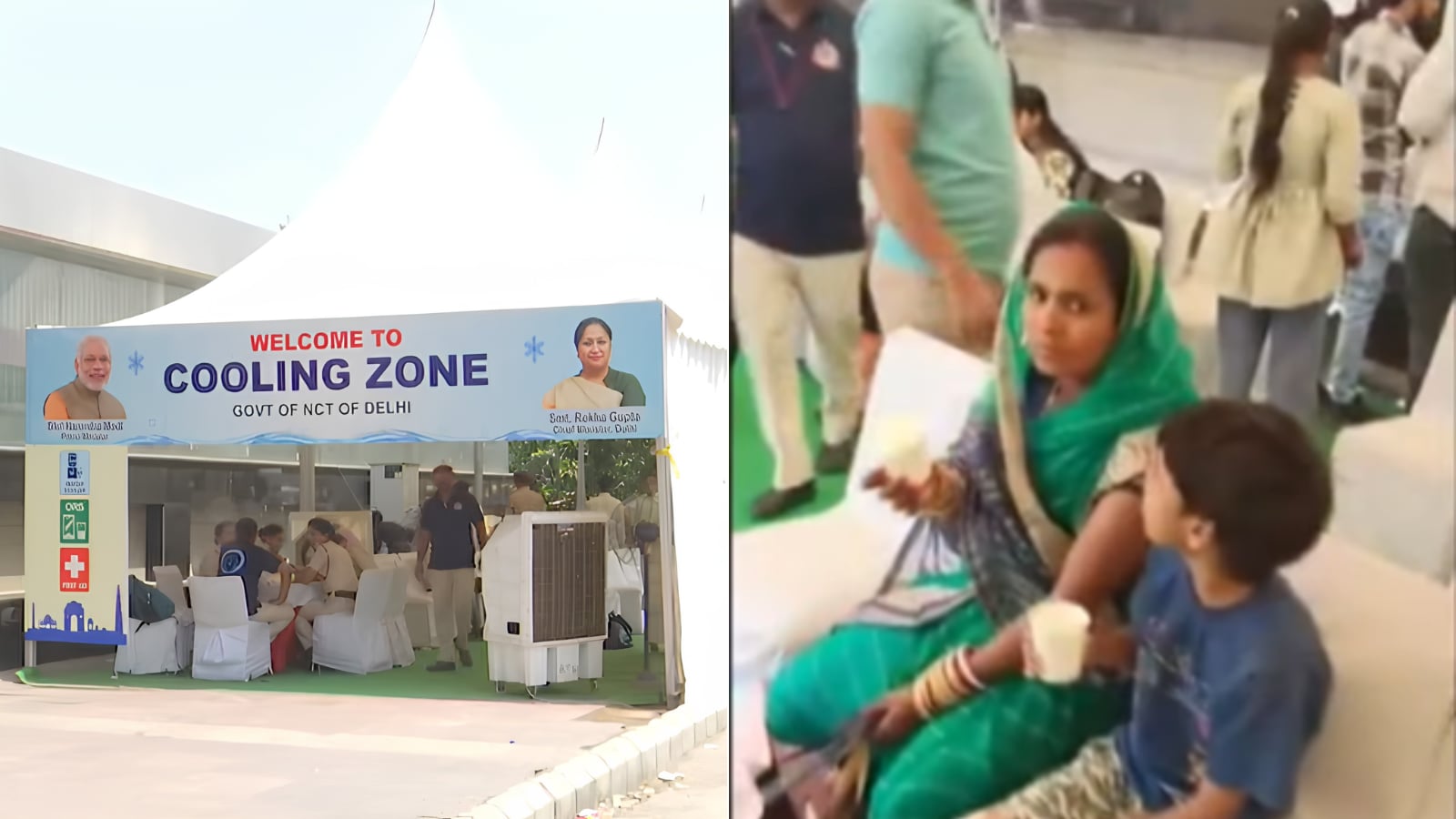 Delhi’s viral 'cooling zone' near Jama Masjid sparks meme fest online ...