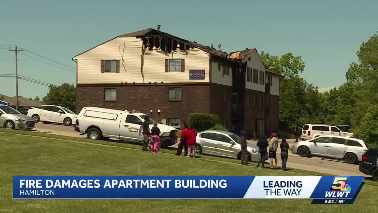 Apartment complex fire displaces residents in Hamilton