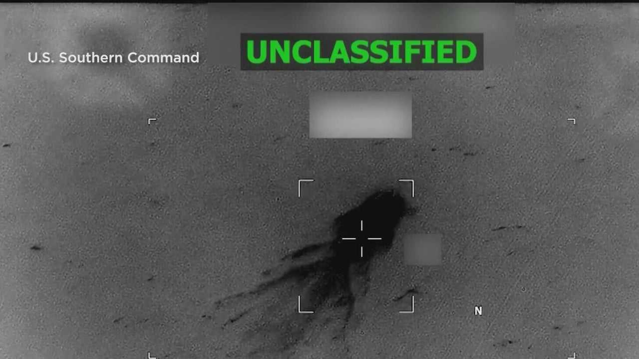 US military releases video of airstrike on suspected drug boat in Pacific