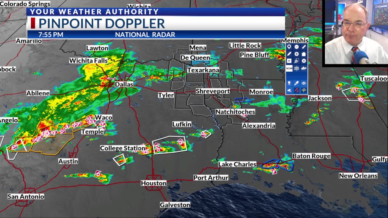 8pm Sunday storm update: Yet another bullet dodged?