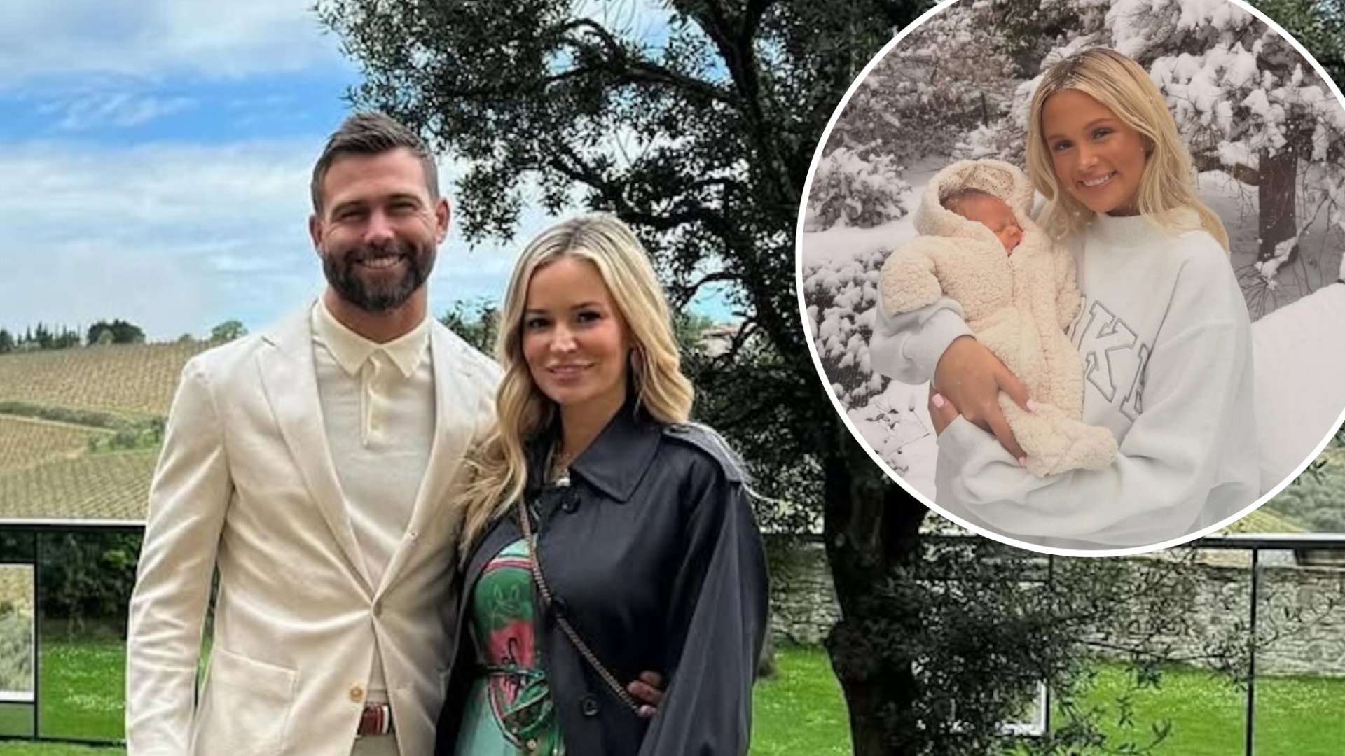 Emily Maynard's husband celebrates her daughter Ricki's 1st Mother's Day