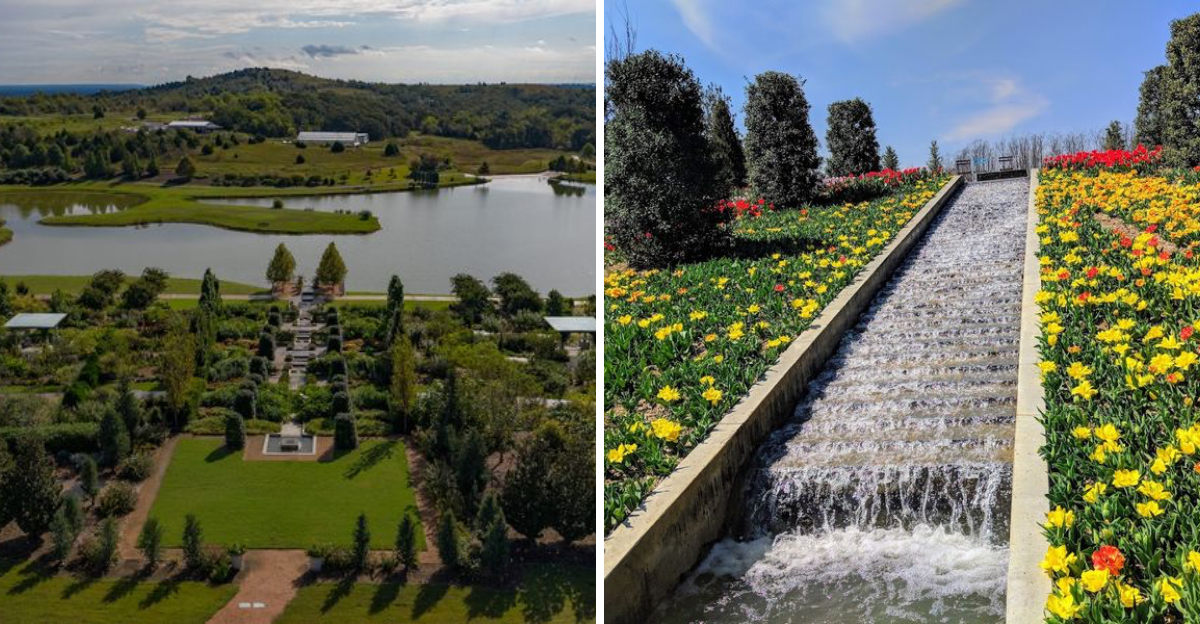 This peaceful Oklahoma garden looks like a dreamy impressionist painting