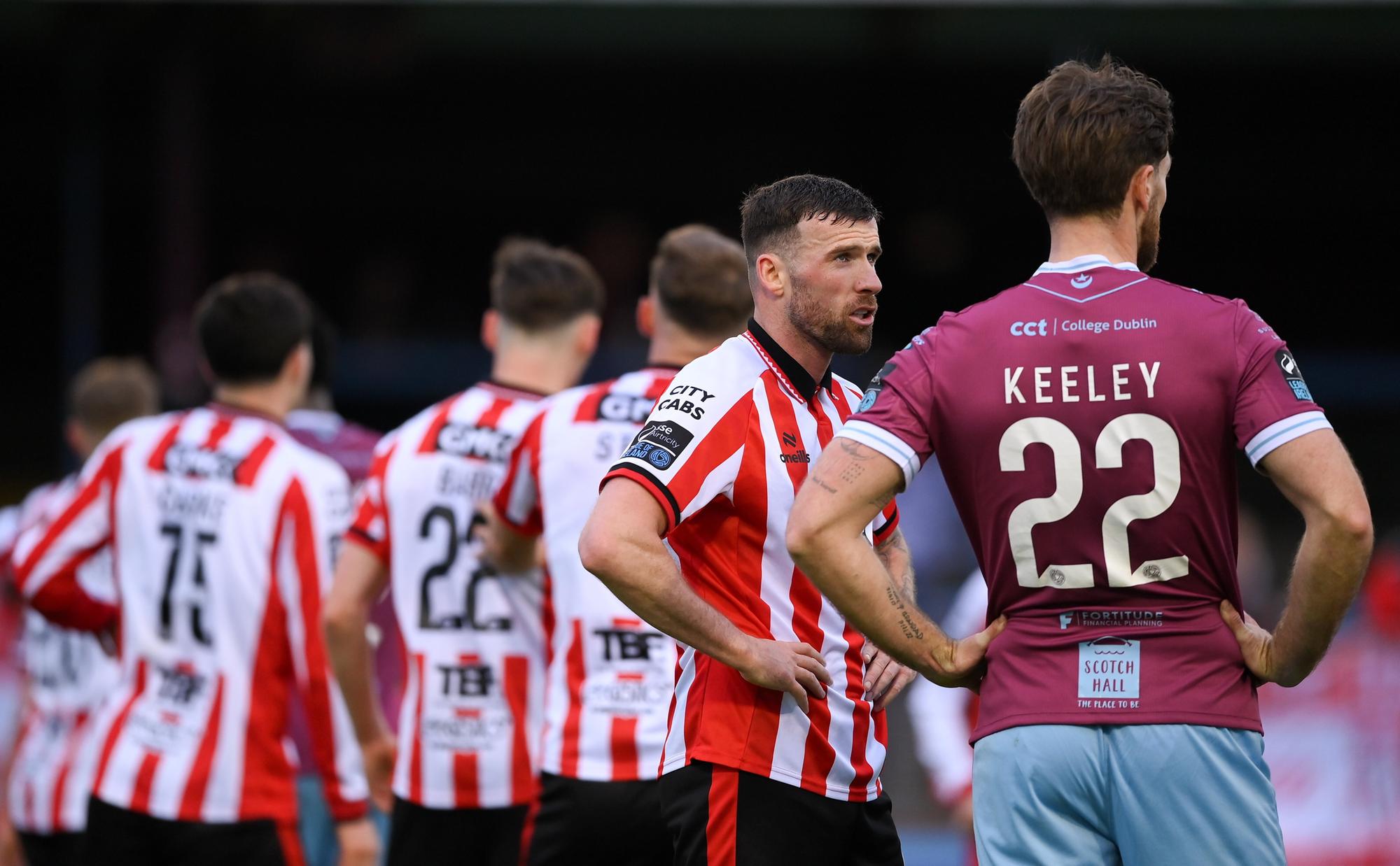 'Bittersweet' for Tiernan Lynch in Drogheda as Derry fans unleash ...