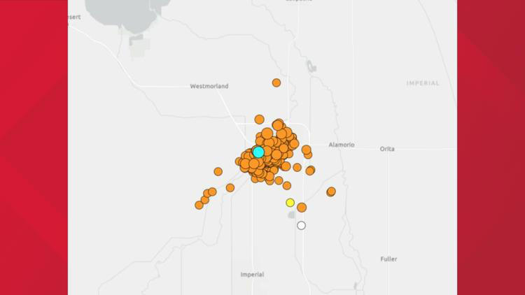 More than 300 small earthquakes rock Imperial Valley