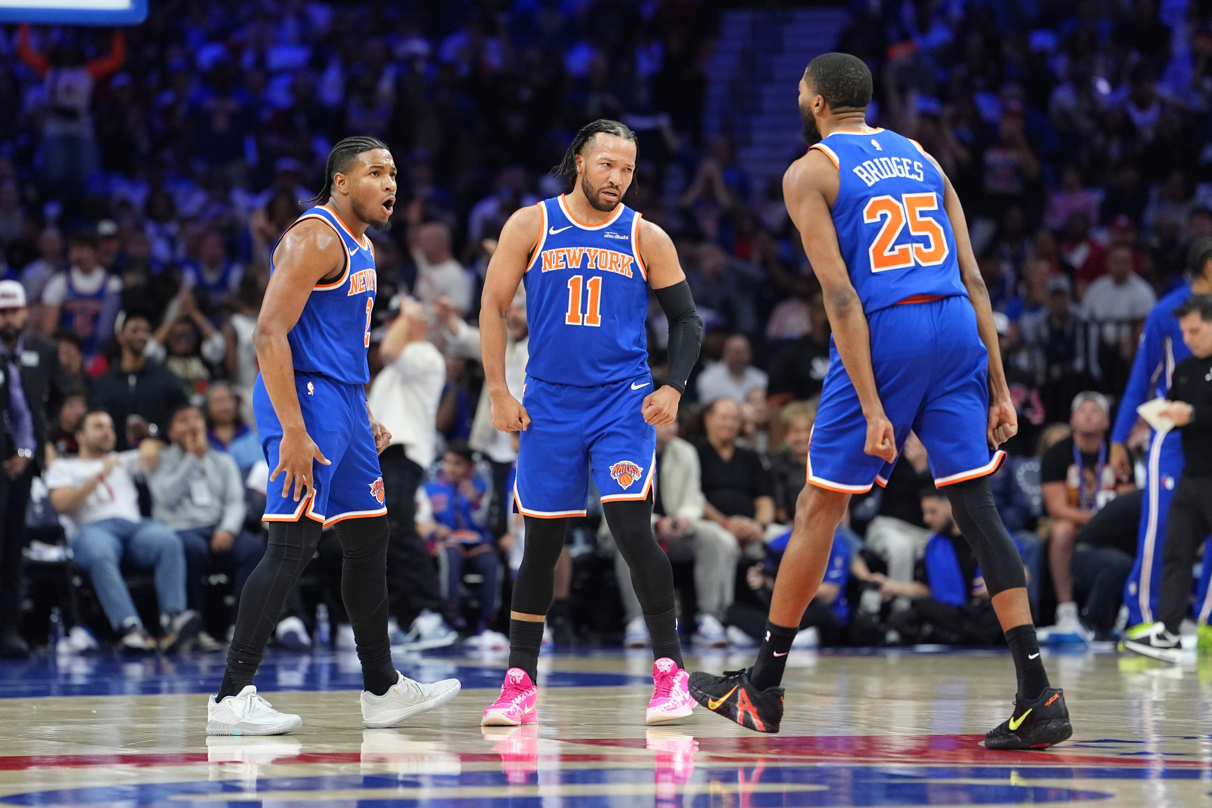 Knicks' three-point barrage in Game 4 sends 76ers home