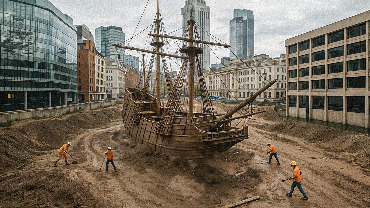 Un barco perdido en el tiempo: el misterio del Thames