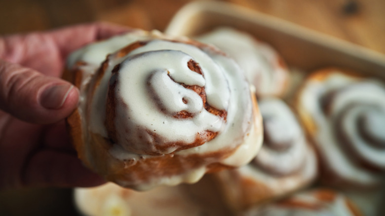 Skip the sheet pan and make cinnamon rolls in a muffin tin instead