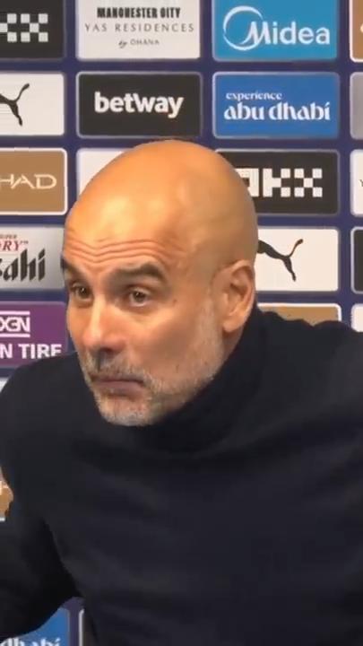 Vertical soccer Man City Guardiola embargo