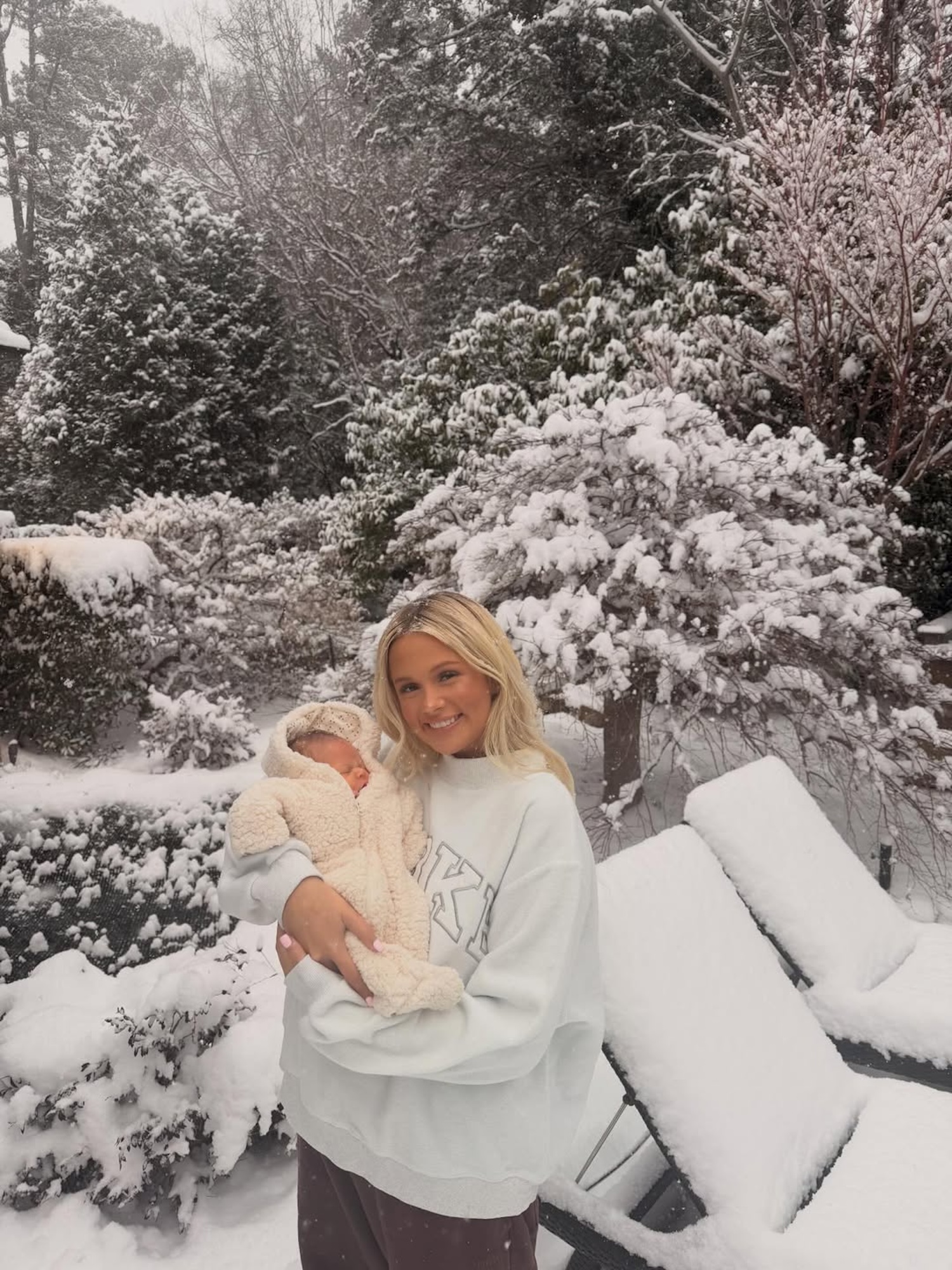 Emily Maynard's husband celebrates her daughter Ricki's 1st Mother's Day
