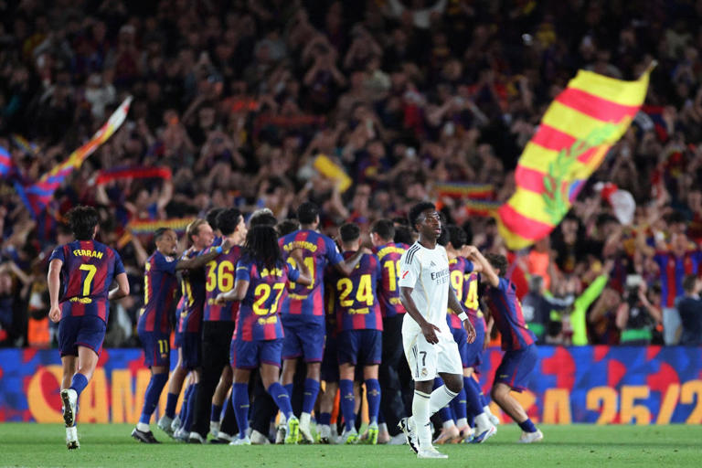 Barcelona crowned La Liga champions after cruising to El Clasico win