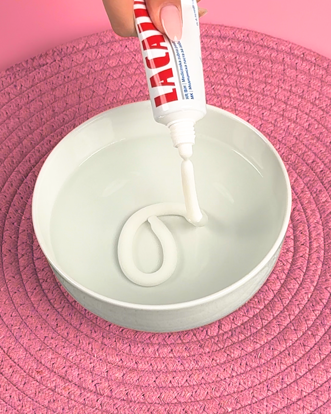 Cleaning fridge grime the easy way with toothpaste hack 🧼