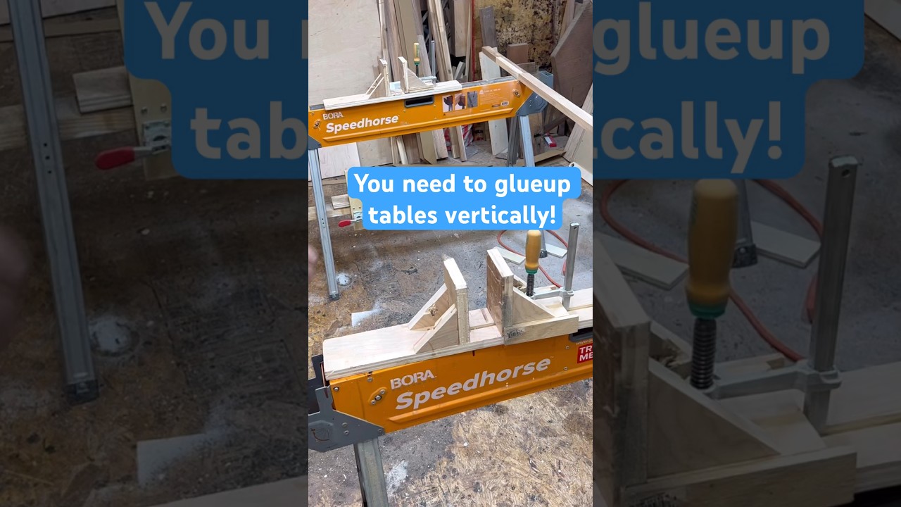Save yourself from being frustrated! Vertical table glueup # ...