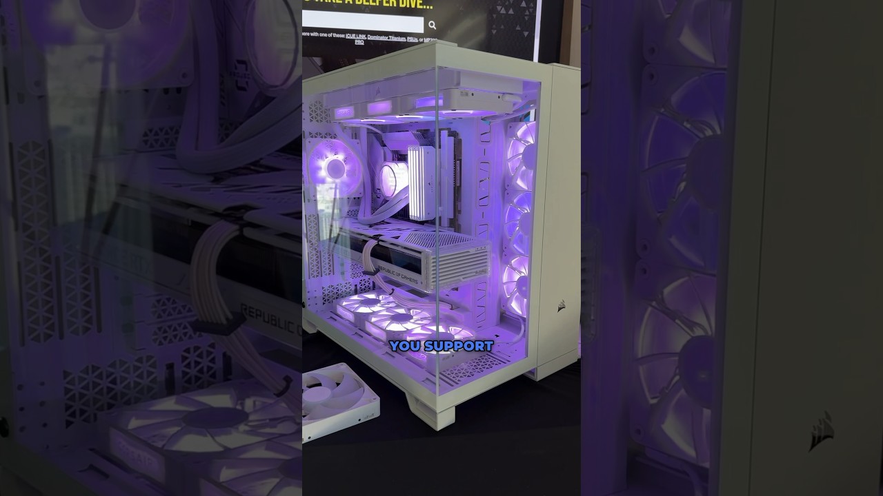 The new Corsair 6500X and 2500X dual-chamber PC cases!