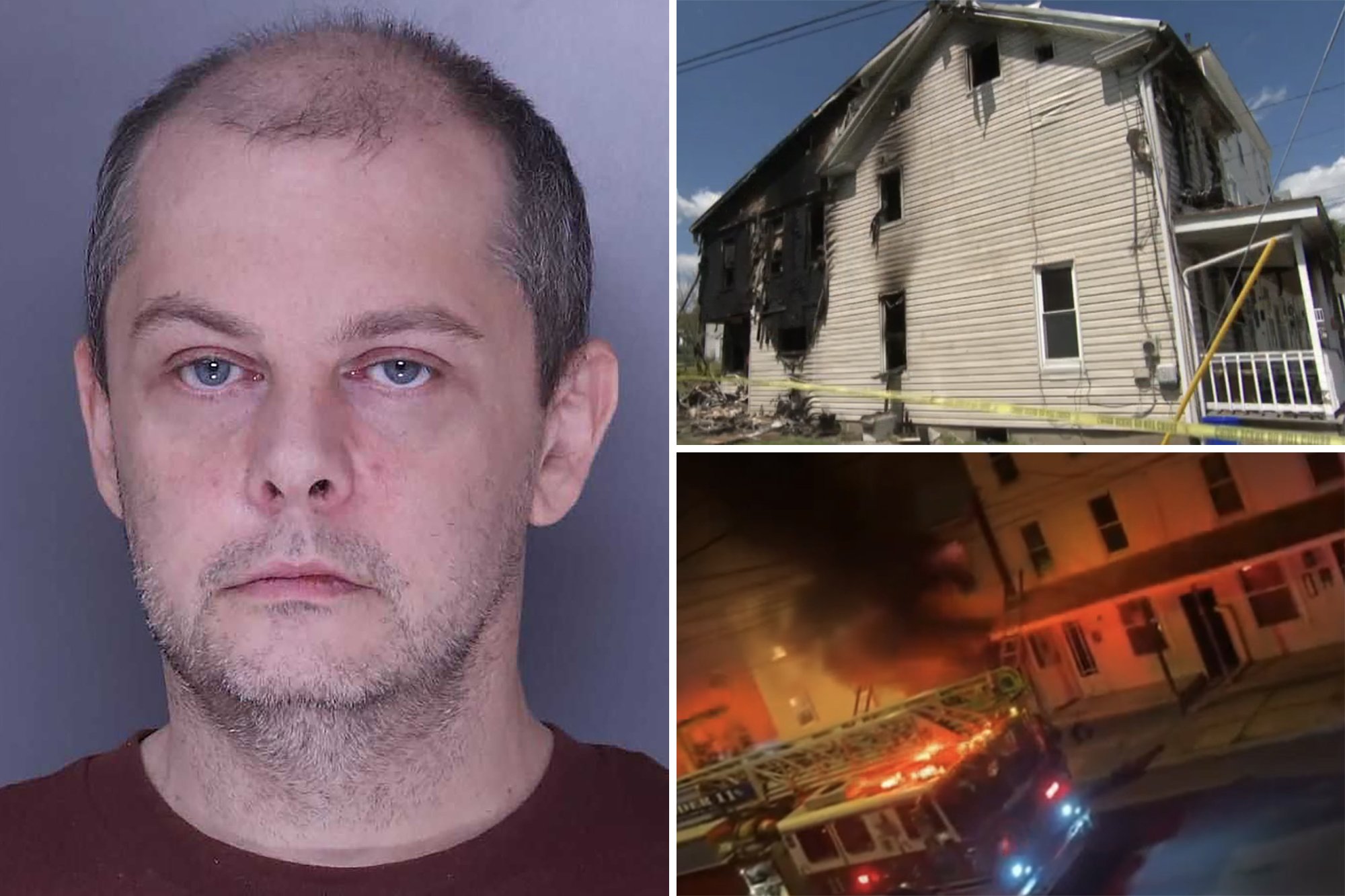 Pennsylvania creep allegedly sparked house fire that left Army vet dead ...
