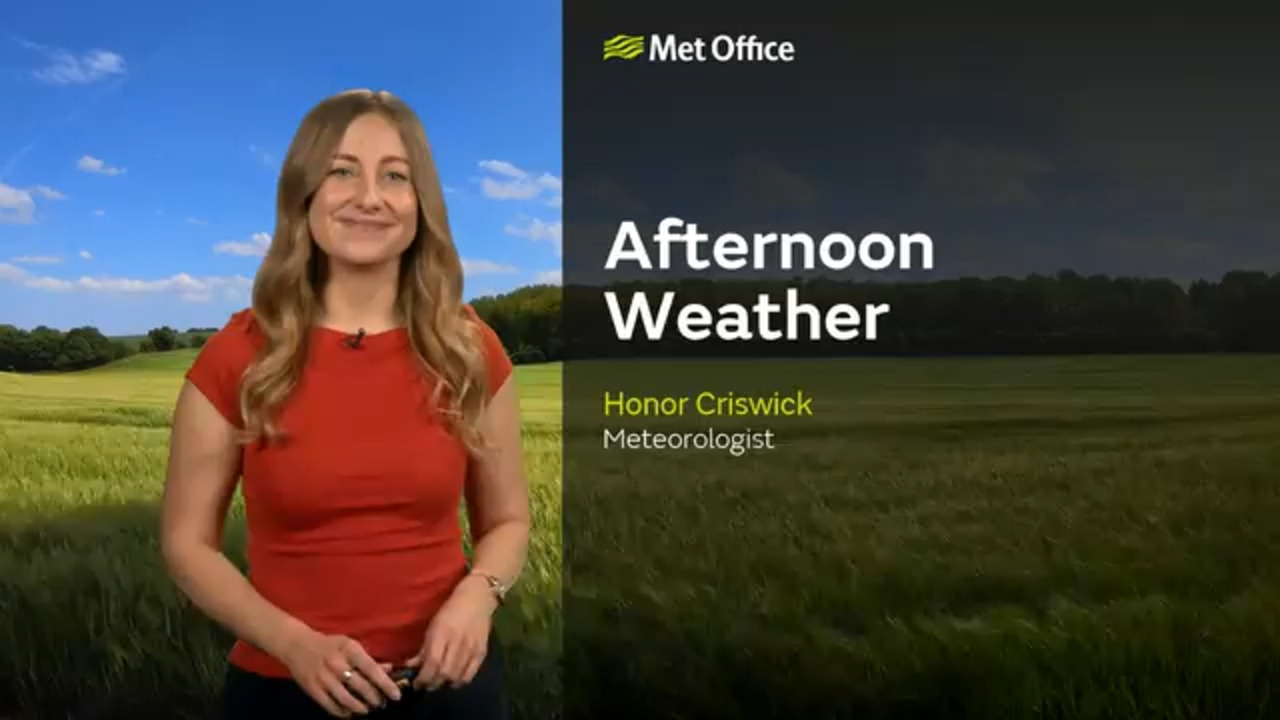 Met Office Sunday afternoon weather forecast 19/04/2026
