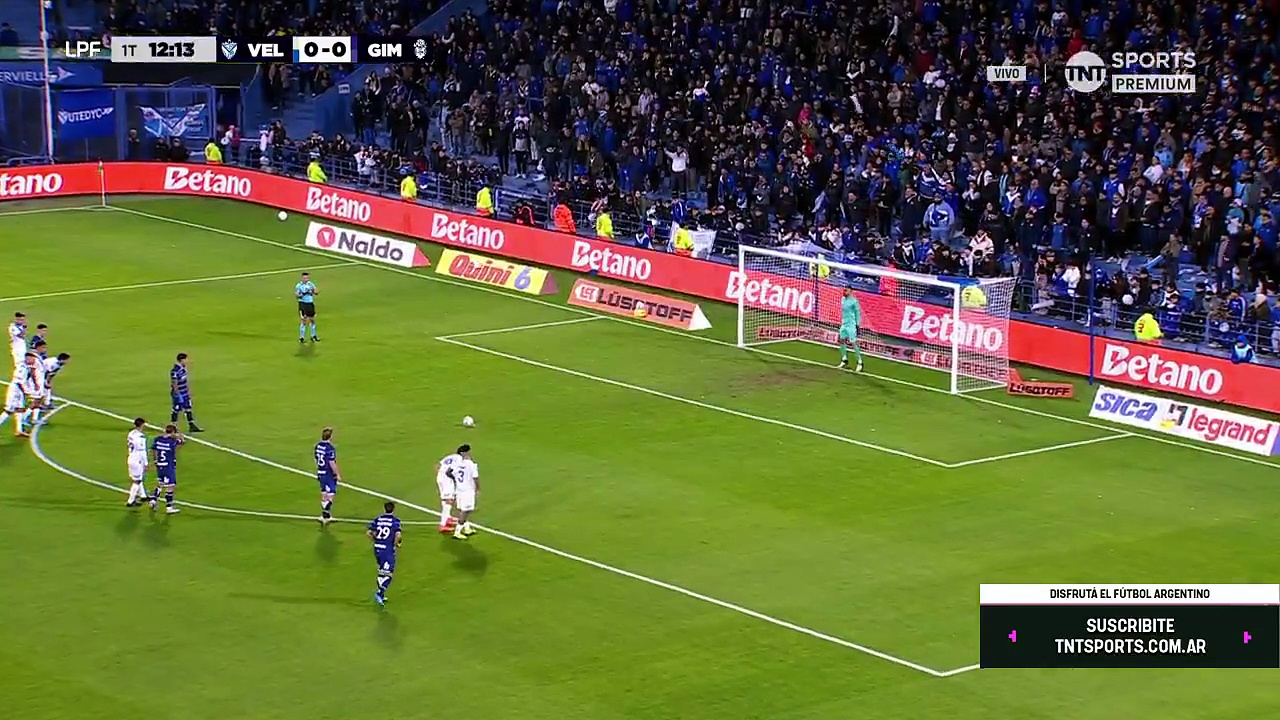 Gimnasia 1 - 0 Vélez: el gol de penal de Marcelo Torres