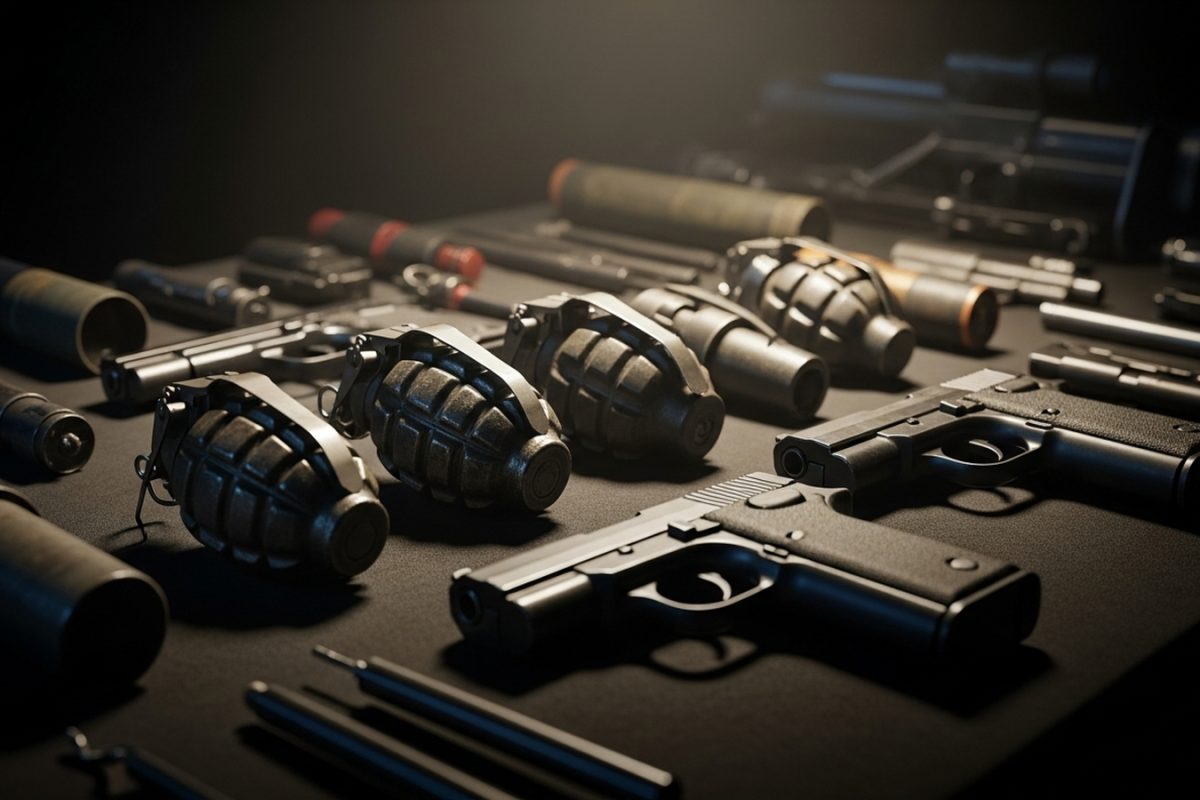 Hand grenades, pistols, rockets: Urban terror weapons dominate Q1 2026 ...