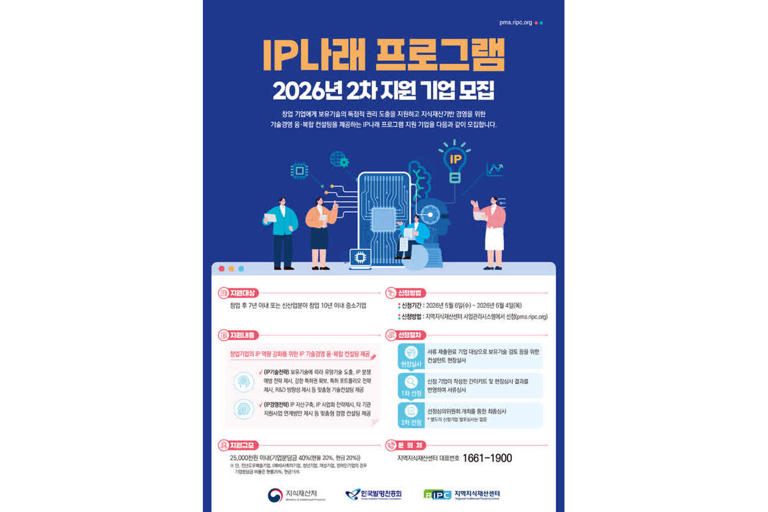 경기테크노파크, IP나래 프로그램 참여기업 15개 추가 모집
