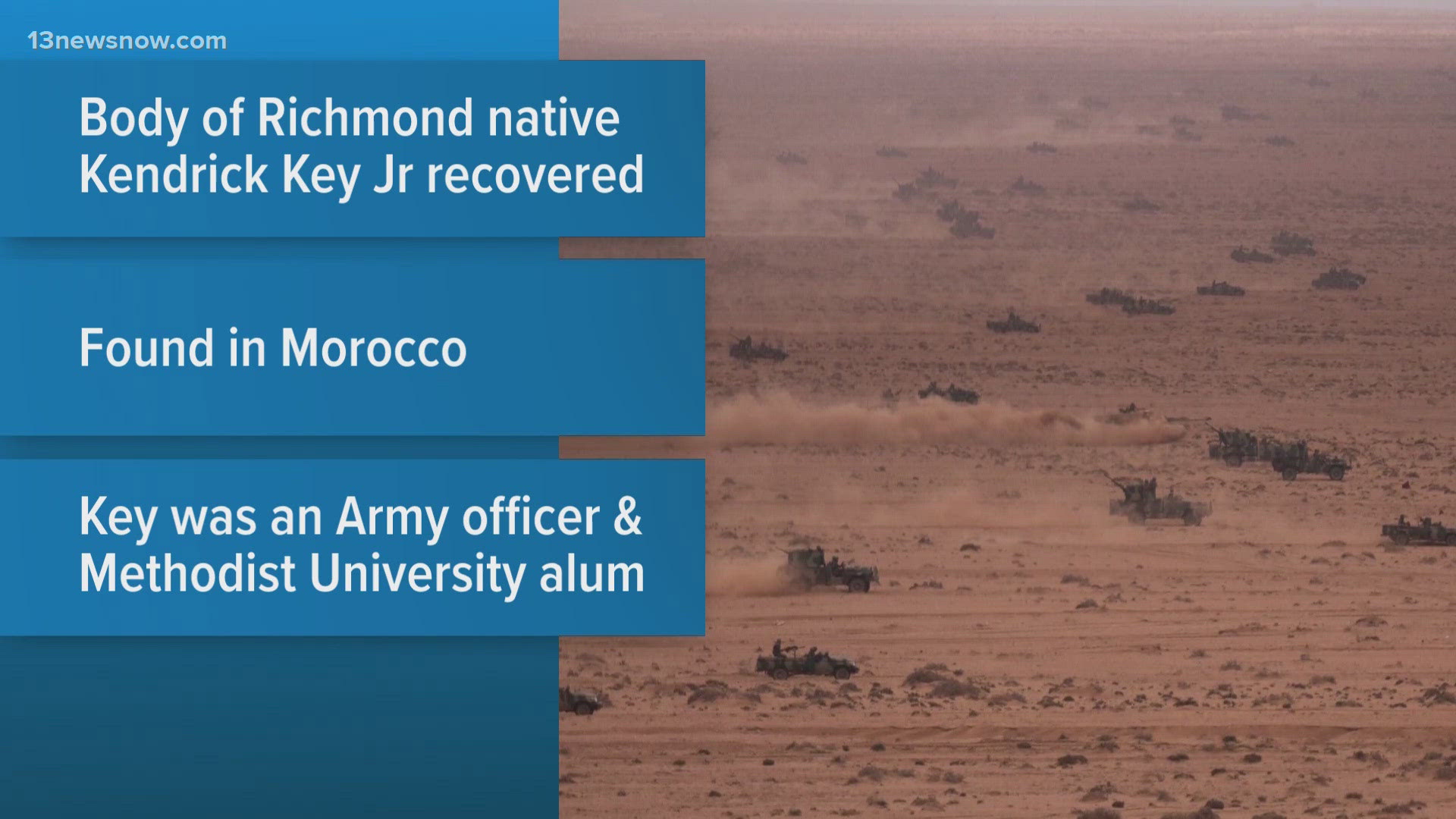 Richmond native's body recovered after he went missing during military ...