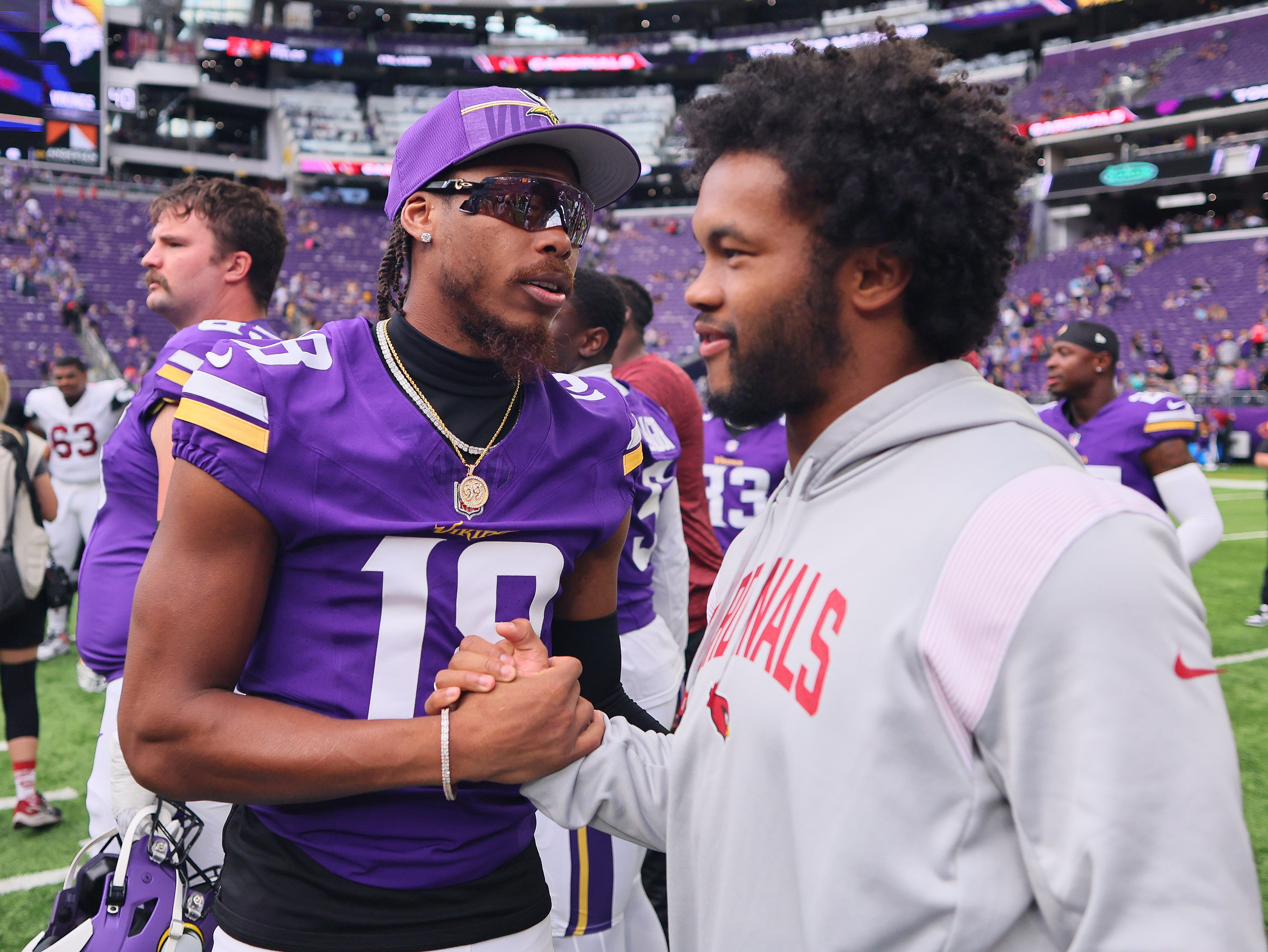Vikings: JJ McCarthy, Kyler Murray not expected to have 'friendly' battle