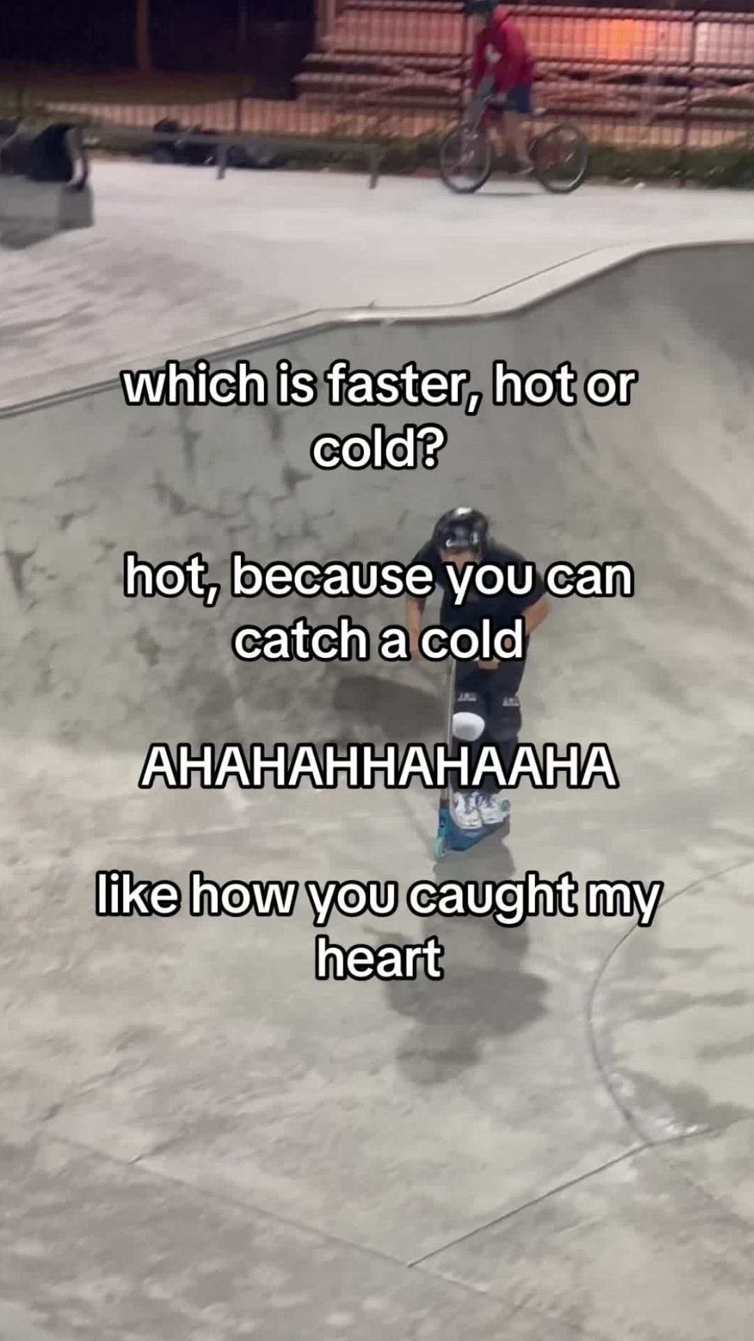 This scooter clip delivers the funniest pick up line
