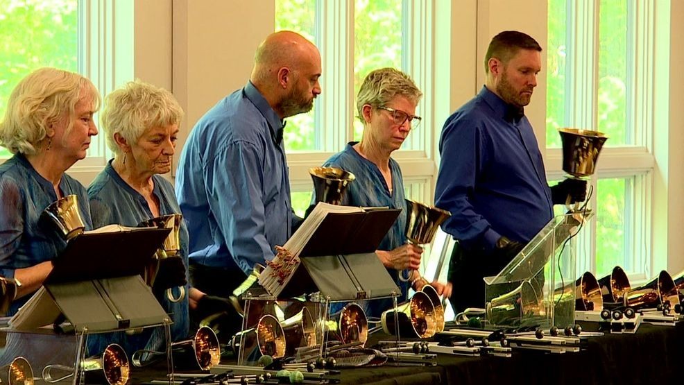 Handbell ringing group performs Mother's Day concert in Flat Rock