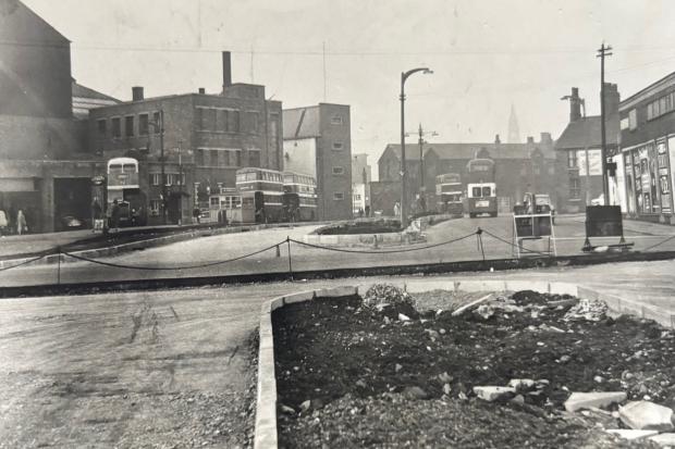 Major road widening scheme on Thynne Street in Bolton