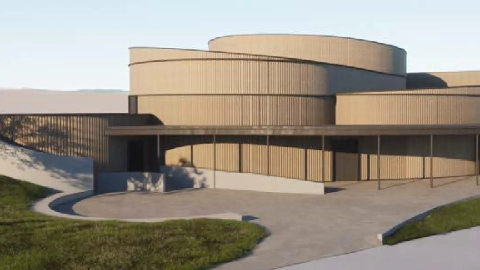 Así será la ampliación de Dinópolis en Teruel: un edificio "orgánico ...