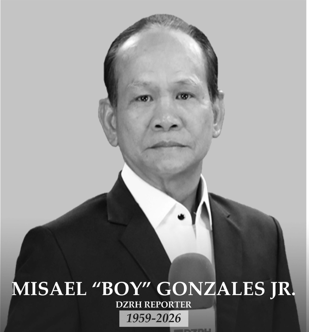 Veteran dzRH reporter Boy Gonzales dies, 67