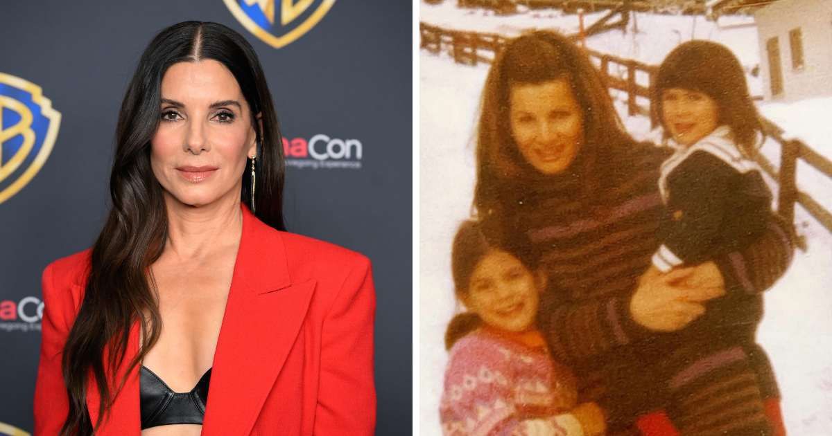 Sandra Bullock Shares Rare Photo With Children Calls Motherhood Honor