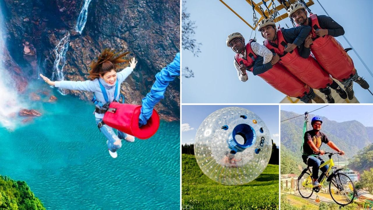 Adventure activities in Rishikesh: From reverse bungee jumping to ...