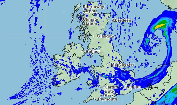 Met Office weather maps show areas battered by rain on Monday - full list