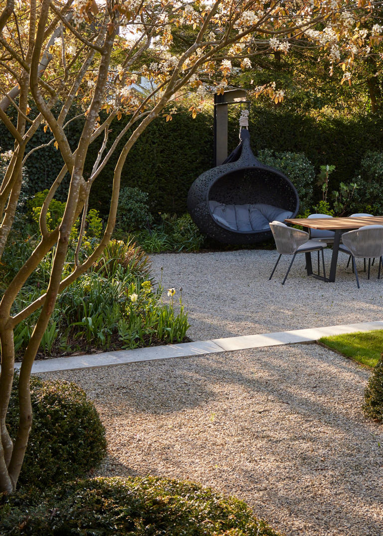 How this designer makes outdoor egg chairs look expensive