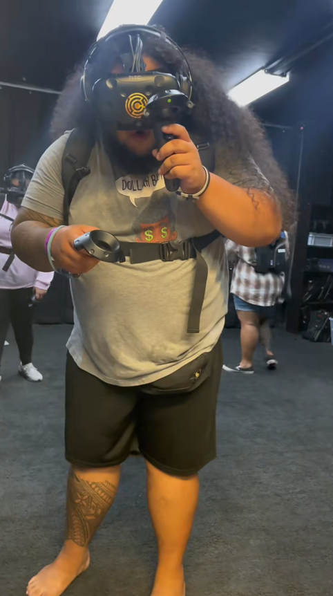 Some small fun dance while bowling after a long VR escape room