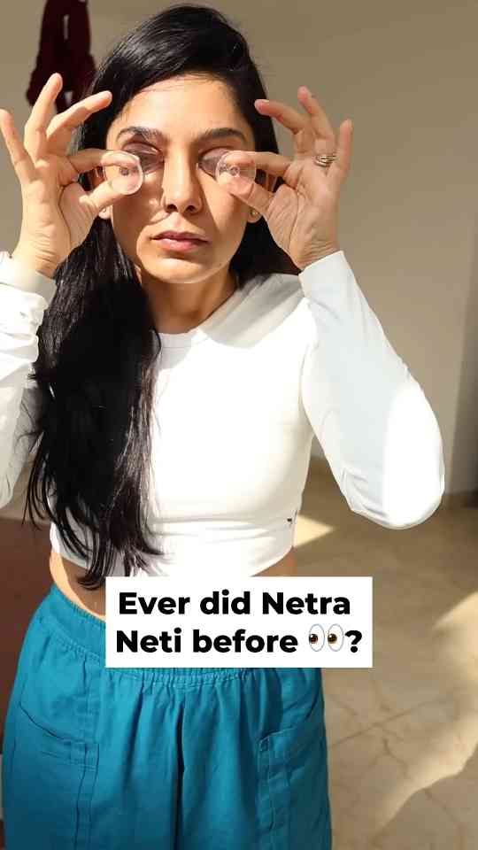 Have you ever heard of netra neti?