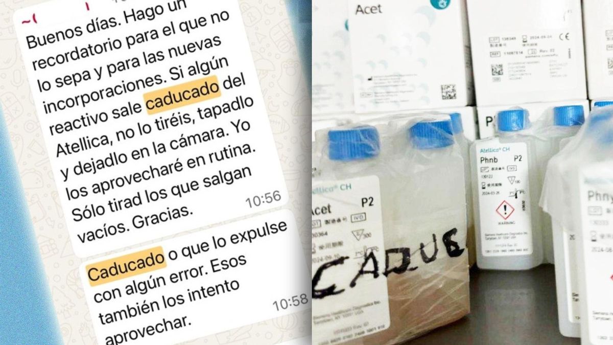 “Si sale caducado, no lo tiréis”: así se instaba a usar material ...